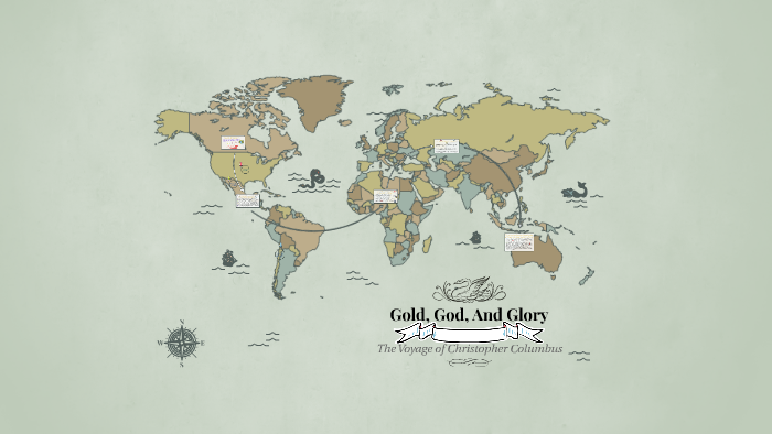 God, Gold, and Glory. The Voyage of Christopher Columbus by Lauren ...