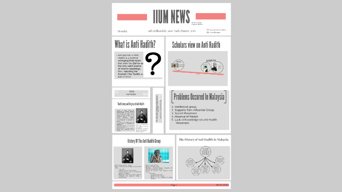 ANTI HADITH GROUP by Amir Zulhakim on Prezi