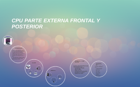 CPU PARTE EXTERNA FRONTAL Y POSTERIOR by alejandra mesa on Prezi