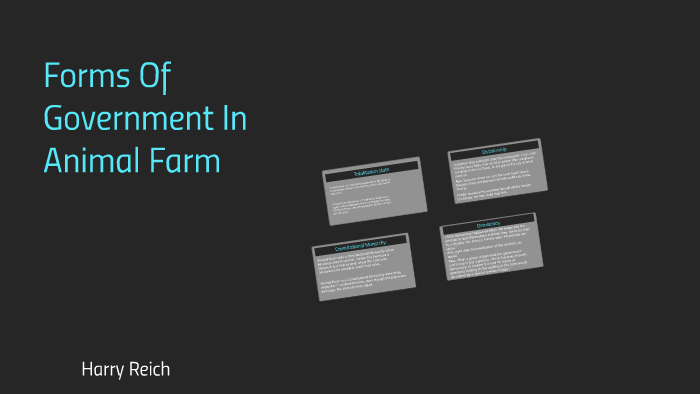 Forms Of Government In Animal Farm by Harry R on Prezi