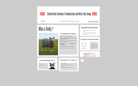 Frankenstein and Dolly the sheep by Carlijn Oomkes on Prezi