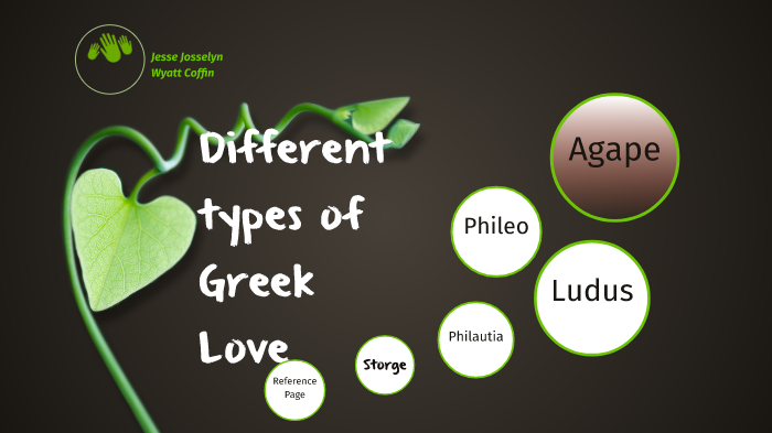 The Six Types of Greek Love by Jesse Josselyn on Prezi