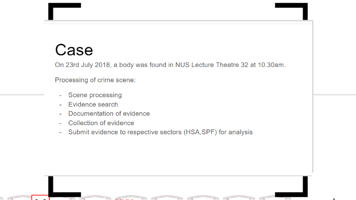 Final Sketch of Crime Scene by on Prezi