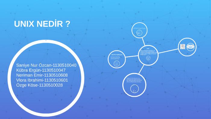UNIX NEDİR ? by Kübra Ergün on Prezi