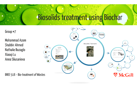WasteWater treatment by Biochar by Anna S on Prezi