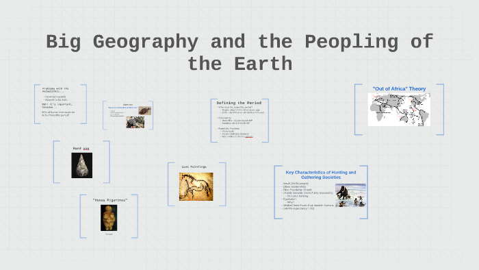 Big Geography and the Peopling of the Earth by Ashley Leyba on Prezi