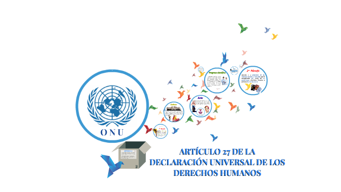 ARTÍCULO 27 DE LA DECLARACIÓN UNIVERSAL DE LOS DERECHOS HUMA by Alex ...