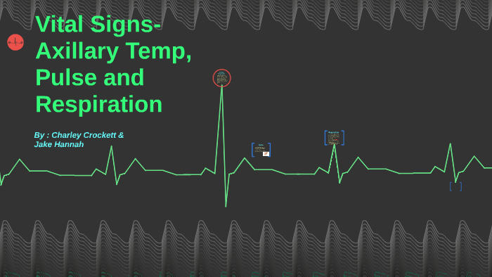 Vital Signs- Axillary Temp, Pulse and Respiration by Charley Crockett ...