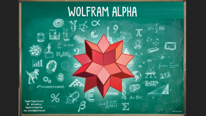WOLFRAM ALPHA by Mai Vicente on Prezi