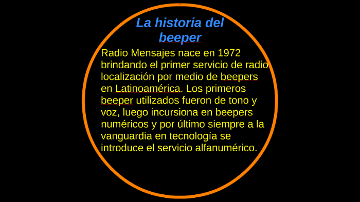 la historia del beeper by cristian alonso on Prezi