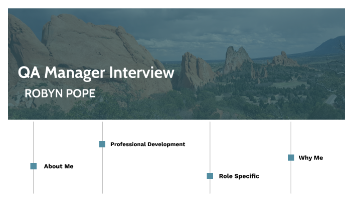 QA Interview by Robyn Pope on Prezi