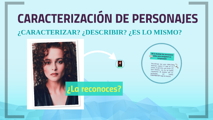 CARACTERIZACIÓN DE PERSONAJES by ANDREA ROLDÁN GREZ on Prezi