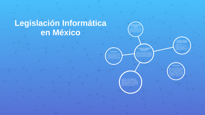 Legislación Informática en México by Michel Herrera on Prezi