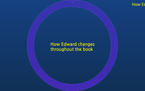 How Edward changes throughout by C Bauer on Prezi