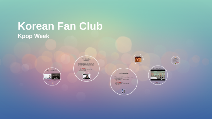 Korean Fan Club by on Prezi