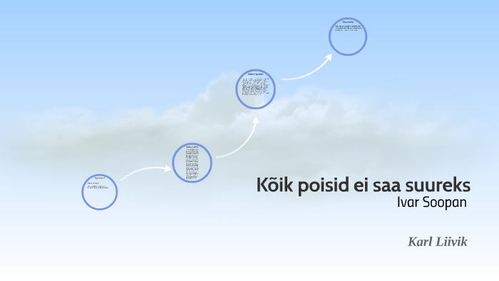 Kõik poisid ei saa suureks by karl liivik on Prezi