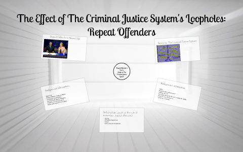 The Effect of the Criminal Justice System's Loopholes by Nancy Turner ...
