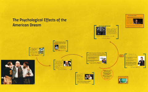 The Psychological Impact of the Pursuit of the American Dream by Emelia ...