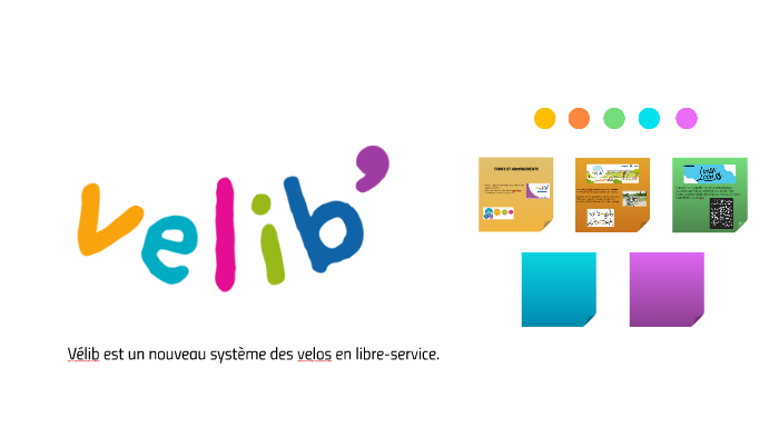 Velib est un nouveau système des velos en libre-service. by Martina ...
