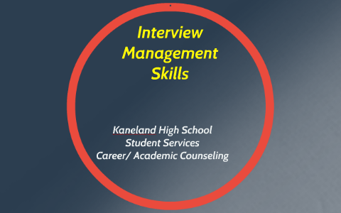 Interview Management Skills by janean brown on Prezi