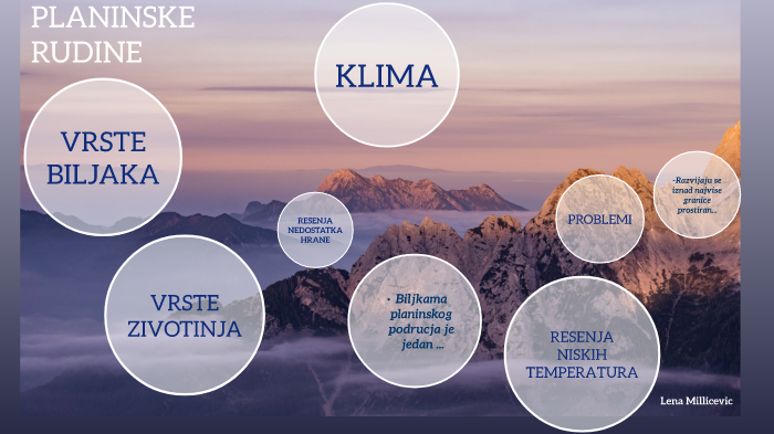 Planinske rudine by Lena Milicevic on Prezi