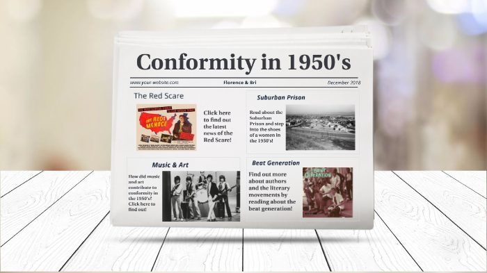 Conformity 1950 by Sabrina Cohen on Prezi