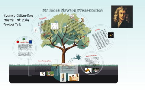 Sir Isaac Newton Presentation by Sydney Gilkerson on Prezi