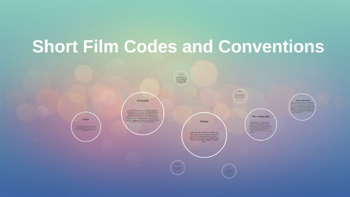 Short Film Codes and Conventions by Craig Smith on Prezi