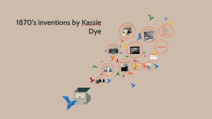 1870's inventions by Kassie Dye