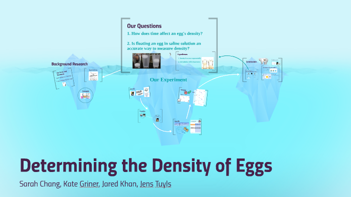 Determining the Density of Eggs by Sarah Chang on Prezi