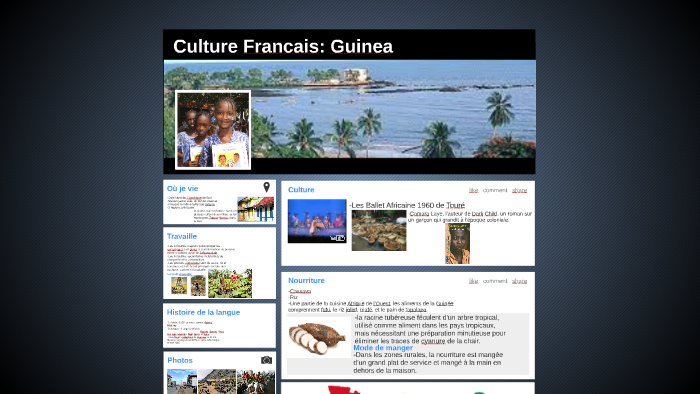 Culture Francais: Guinée-Conakry by julie chenier on Prezi