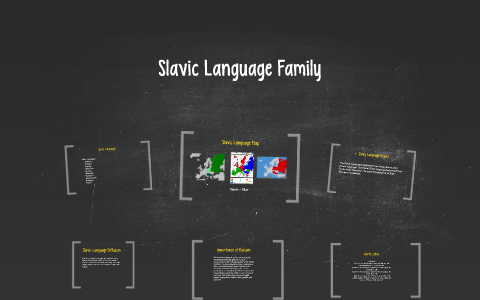 Slavic Language Family by Marco Antich on Prezi