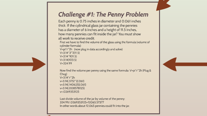 Challenge #1: The Penny Problem by madison ritter on Prezi