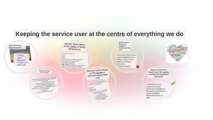 Keeping the service user at the centre of everything we do by judith ...