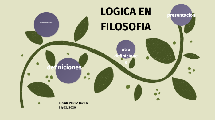 LOGICA EN FILOSOFIA by Cesar Perez javier on Prezi