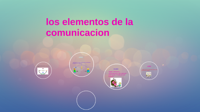 los elementos de la comunicacion by isabela vasquez on Prezi
