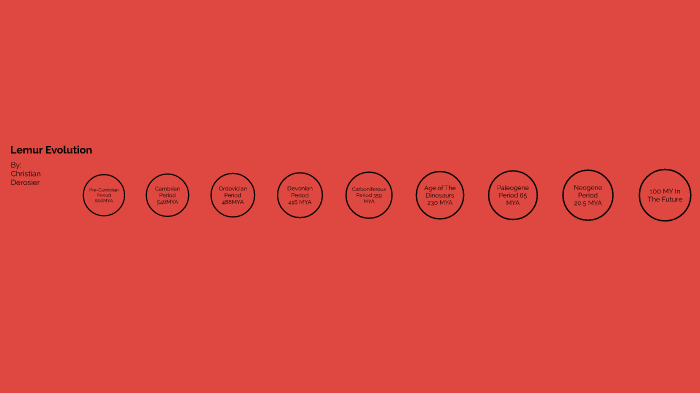 Lemur Evolution by Christian Derosier on Prezi