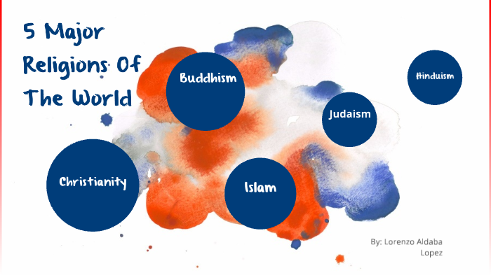 5 Majors Religions Of The world by Lorenzo Aldaba Lopez on Prezi