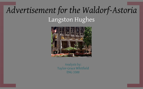 Langston Hughes by Taylor Whitfield on Prezi