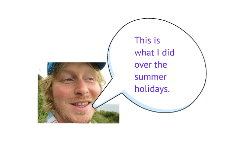 What did you do over the Summer holiday? by Jim Faulkner on Prezi