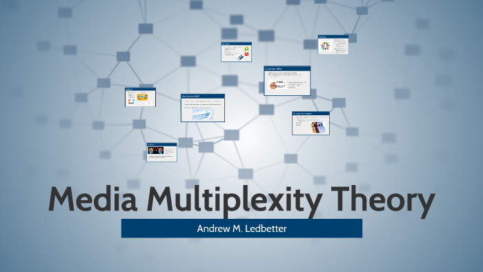 Media Multiplexity Theory by on Prezi