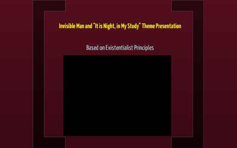 Invisible Man Theme Presentation by eric pfister on Prezi