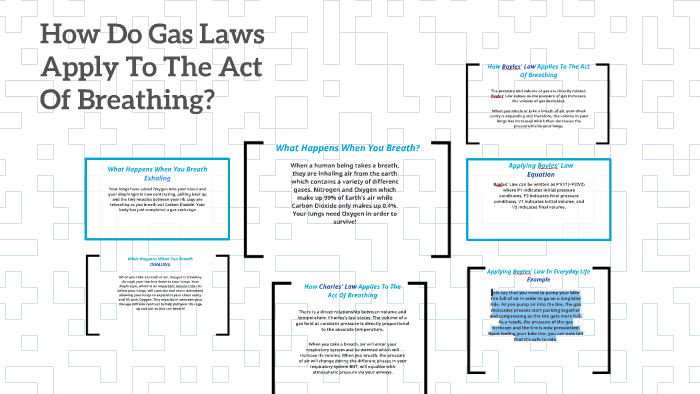 How Do Gas Laws Apply To The Act Of Breathing? by