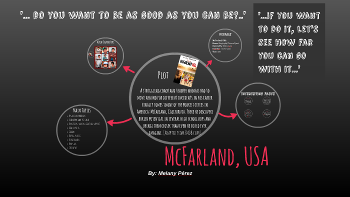 Presentation of a movie - McFarland USA by Melany Perez on Prezi