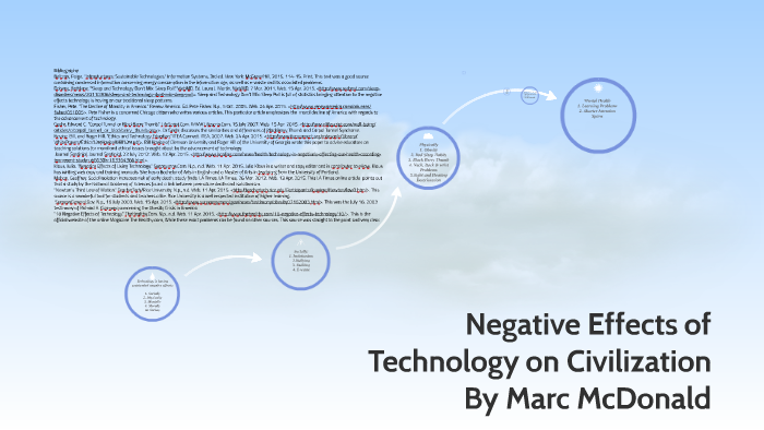 Negative Effects of Technology on Civilization by Marc Mcdonld on Prezi