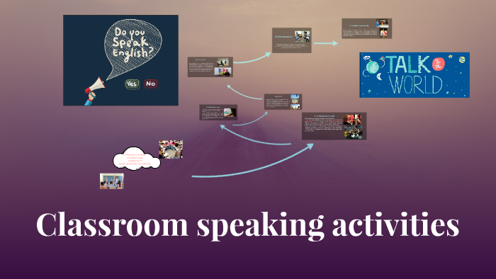 Classroom speaking activities by Agustina González on Prezi