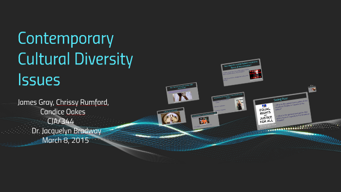 Contemporary Cultural Diversity Issues by Candice Oakes on Prezi