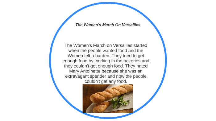The Women's March On Versailles by SEAS Middle School on Prezi