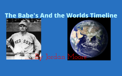 Babe Ruth's Timeline and the World's Timeline by Jordan Moore on Prezi