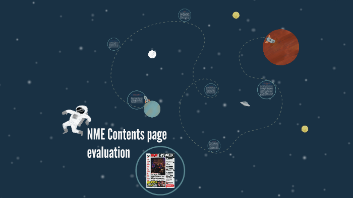 NME Contents page evaluation by Carla Sterling on Prezi